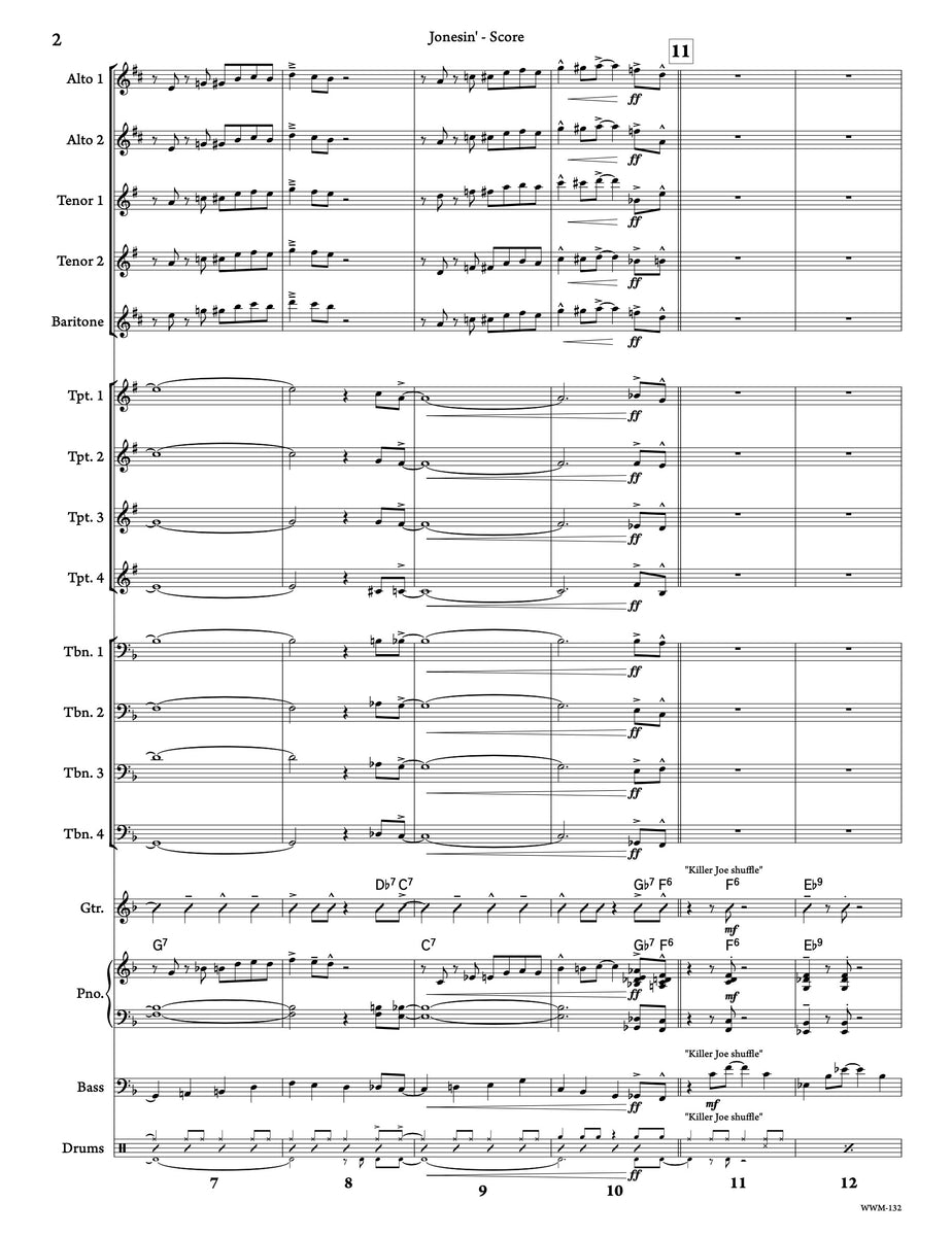 Jonesin' - Christine Jensen – Whitewater Music Publications